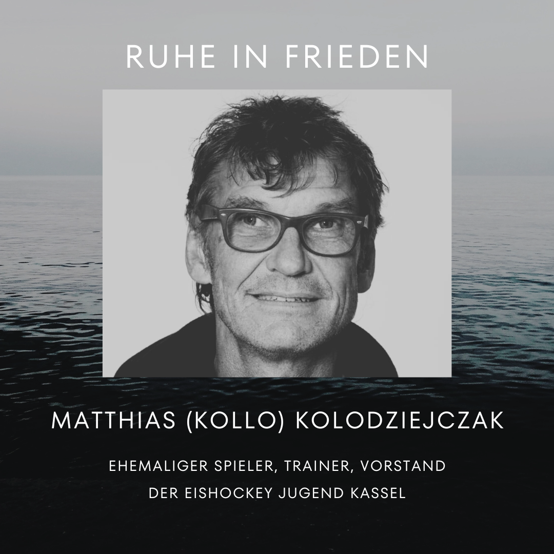 Ruhe in Frieden, Kollo! - Eishockey Jugend Kassel e.V.